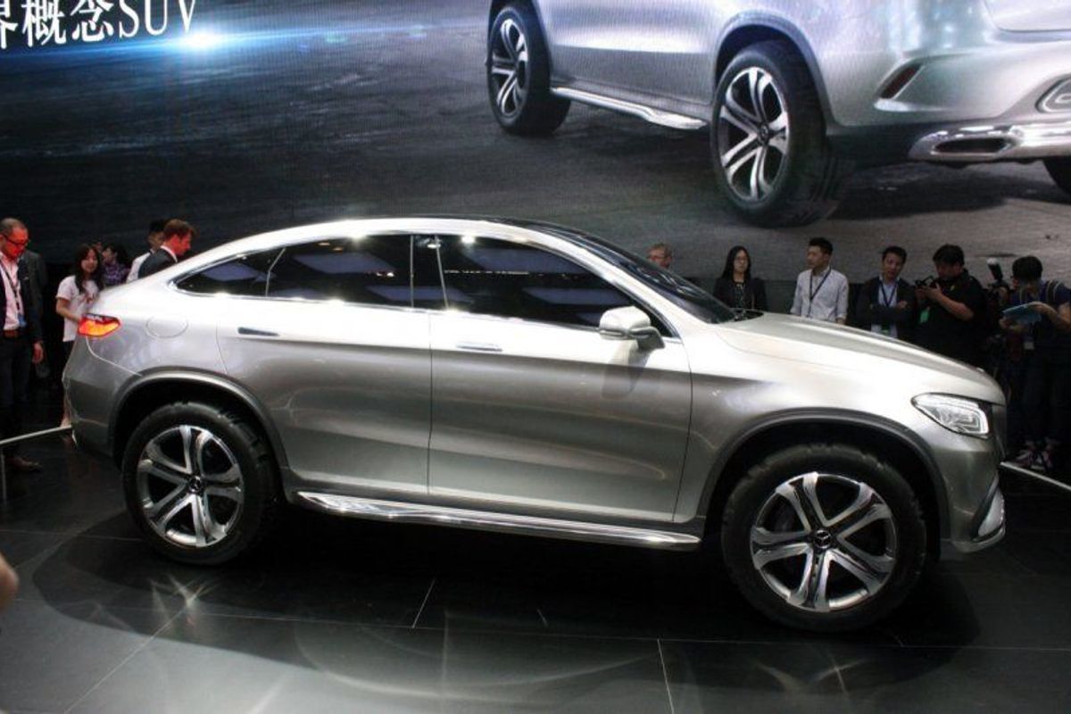 Mercedes-Benz Concept Coupe SUV Unveiled