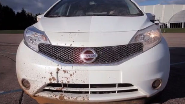 Nissan Develops Self Cleaning Car Prototype
