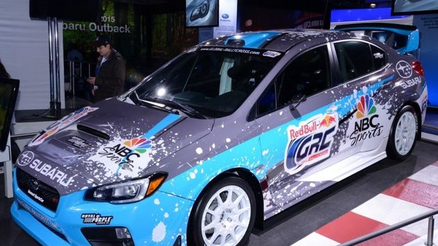 Rallycross-spec 2015 WRX STI Previewed in New York