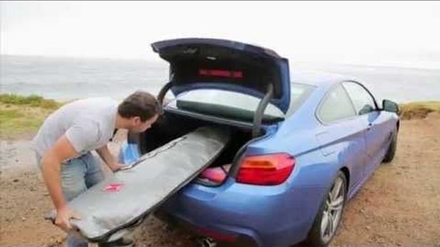 The New BMW 4-Series Boot Test (Video)