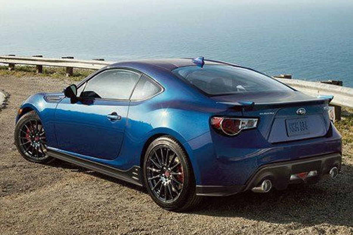 Subaru BRZ Series Blue Limited Edition Unveiled