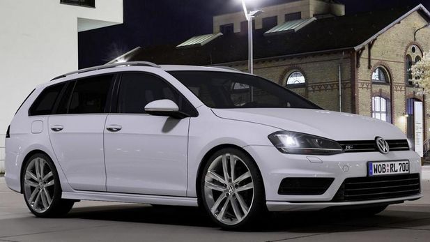 New R-Line Package For Volkswagen Golf Variant and Scirocco