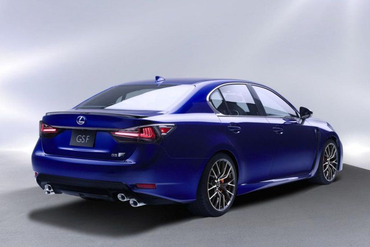 Lexus GS F Joins High-Performance F line