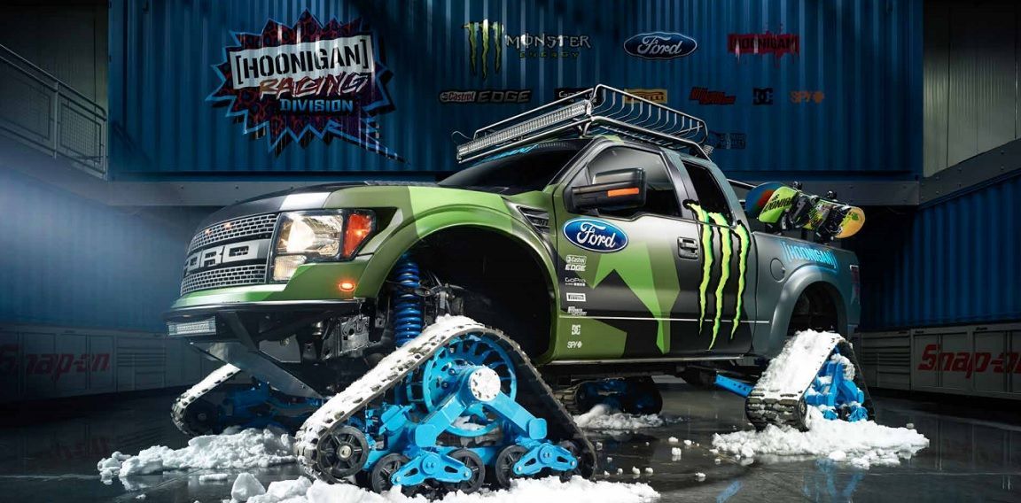 Ford F-150 SVT Raptor TRAX Ken Block Style