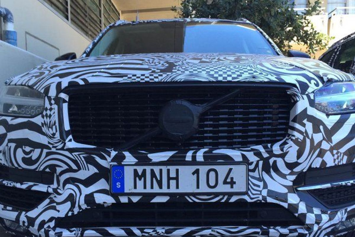 Spotted: 2015 Volvo XC90 Mules in Cape Town