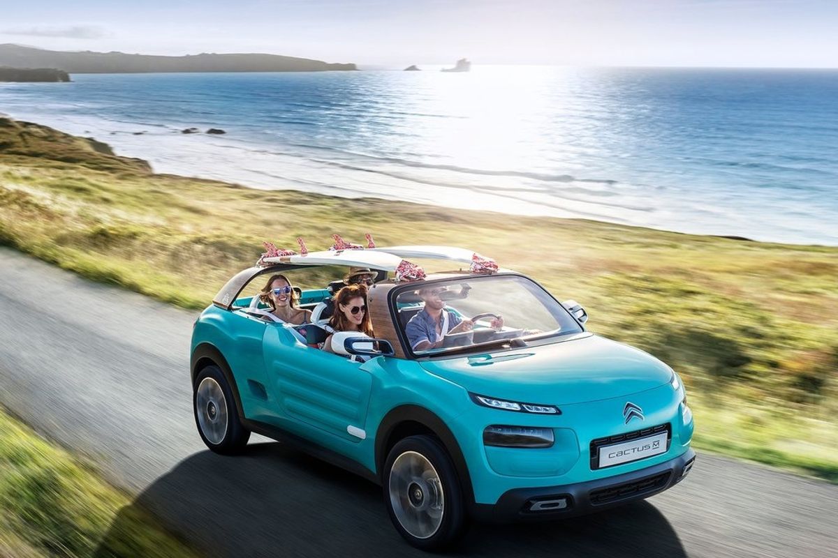 Citroen Cactus M Concept Is The Coolest Car for Summer