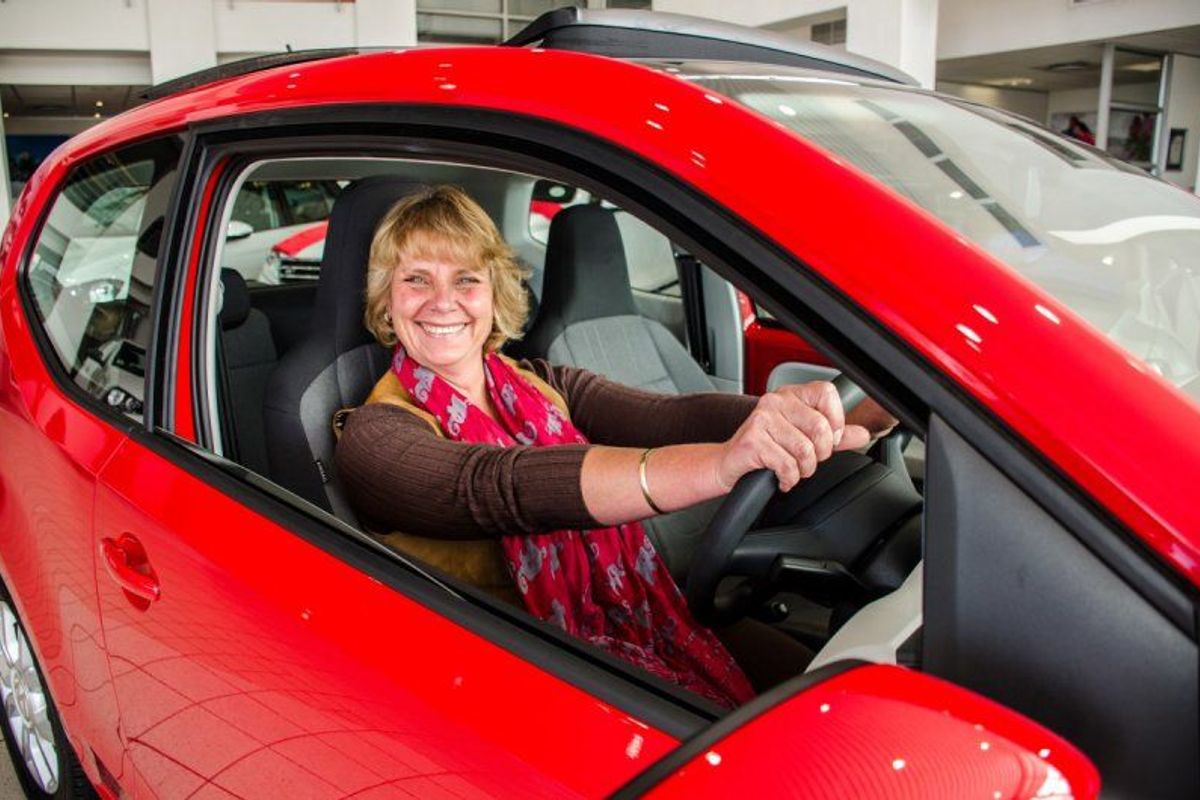 Tania Diekmann Wins Volkswagen up!