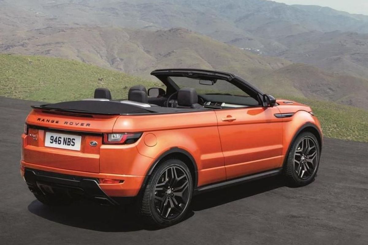 Range Rover Evoque Convertible Revealed