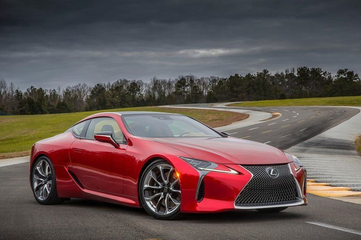 Lexus LC500 Coupe Revealed