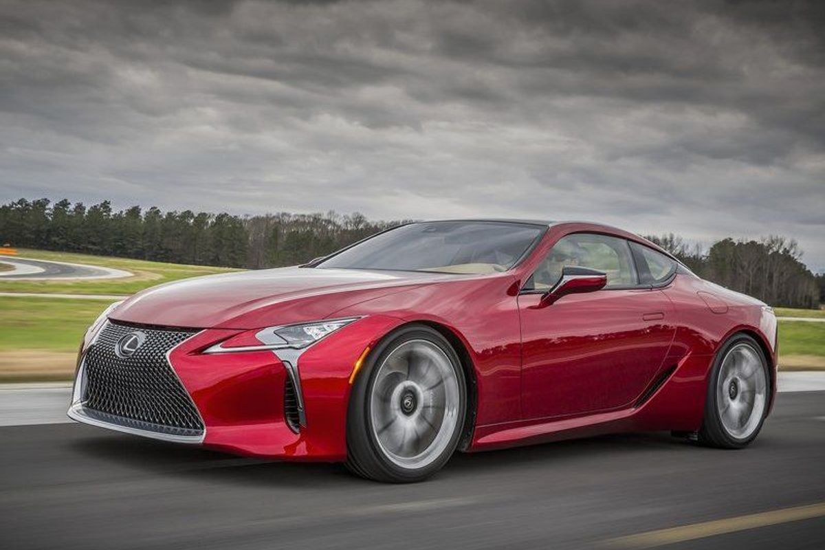 Lexus LC500 Coupe Revealed