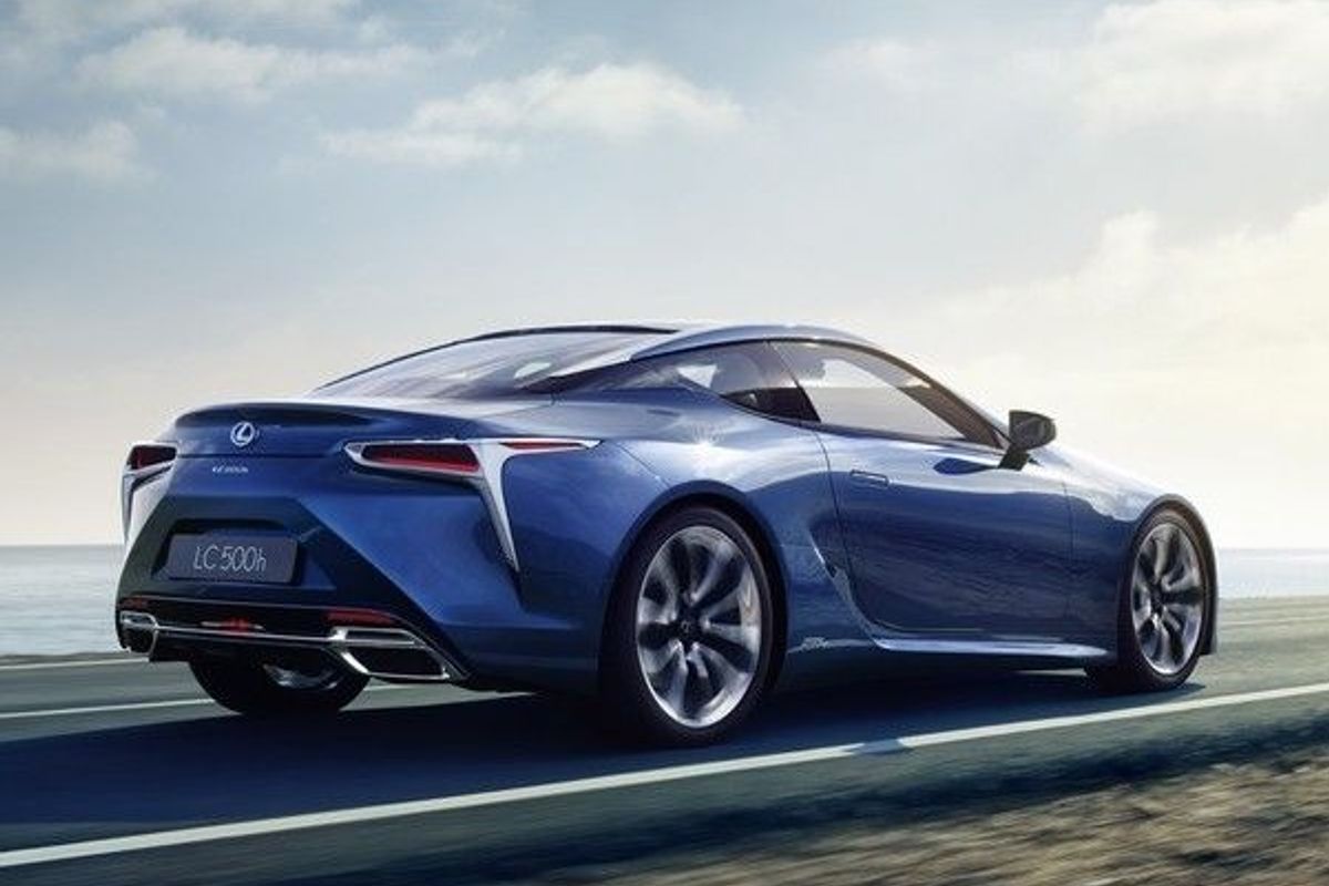 Lexus LC500h Revealed