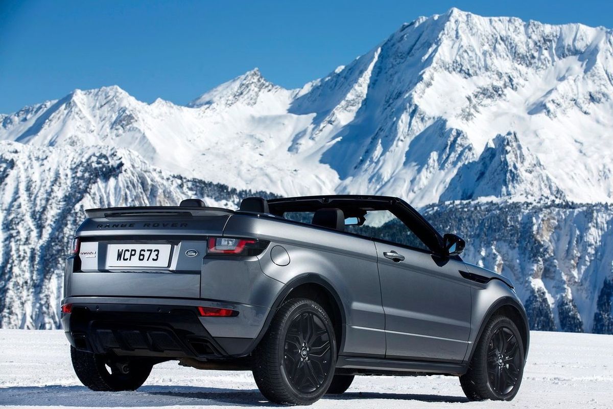 Range Rover Evoque Convertible Price Announced
