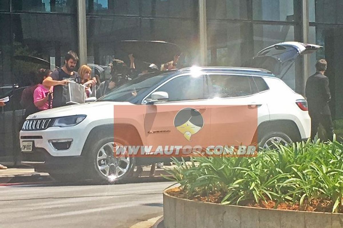 Jeep Compass (2017) spotted in Brazil