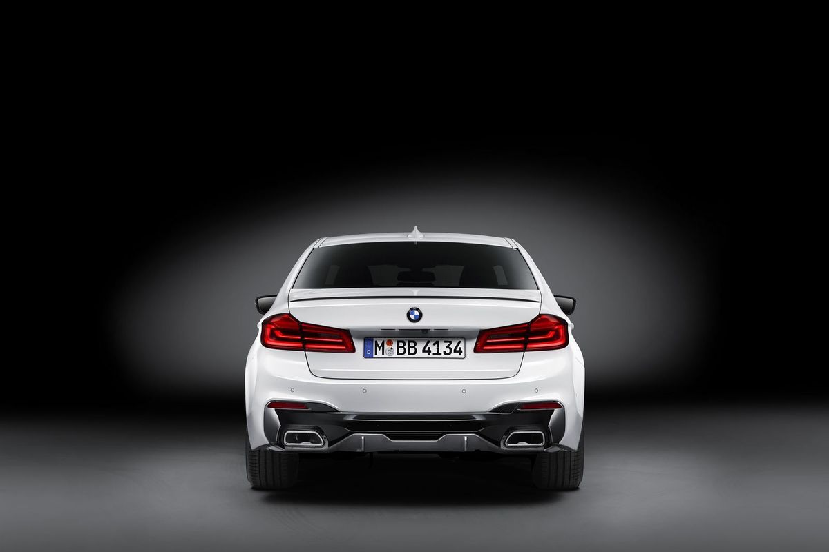 New BMW 5 Series Shown with M Performance Parts