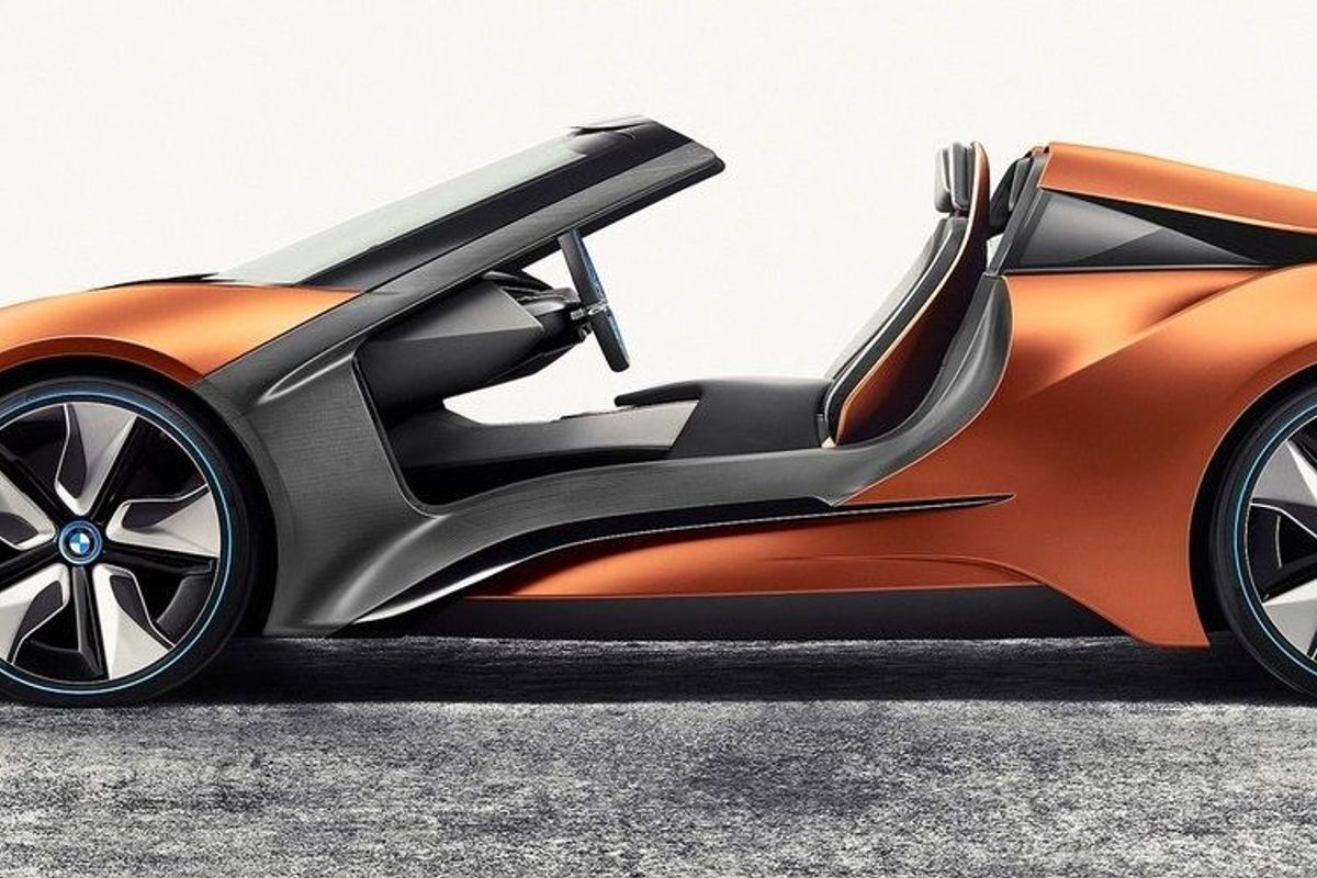 Spy Shots - BMW i8 Convertible