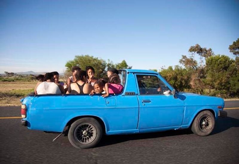 Children on the back of a bakkie new law falls short