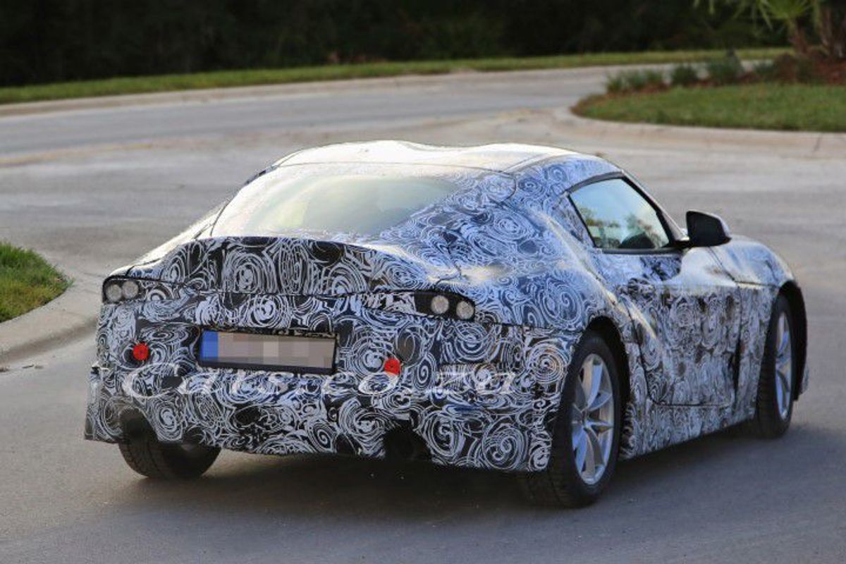 Spy Shots: New Toyota Supra Prototype Testing On Nürburgring