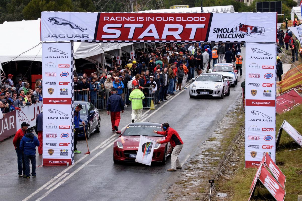 Great turnout at 2017 Jaguar Simola Hillclimb