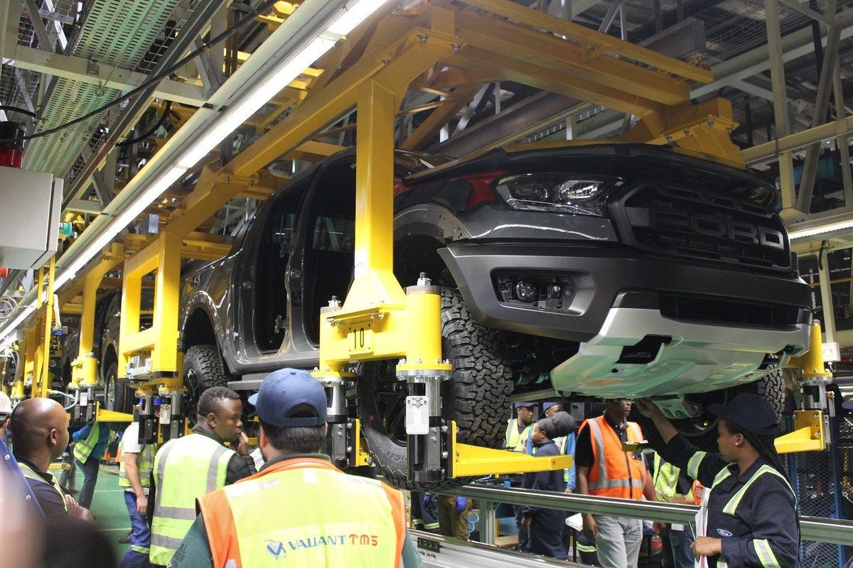 First Ford Ranger Raptor Built in SA