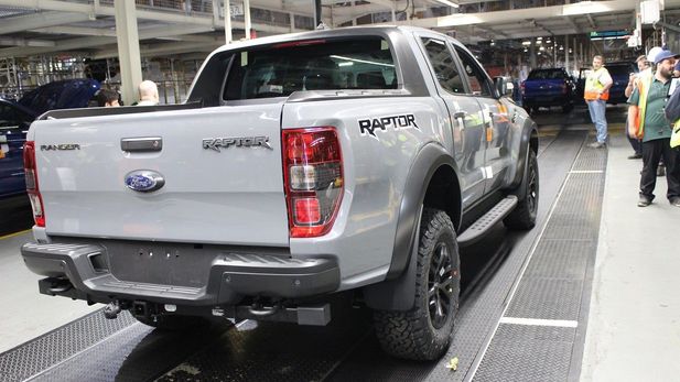 First Ford Ranger Raptor Built in SA