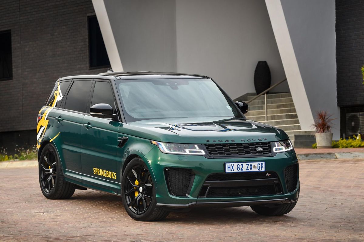 It's the Range Rover SVR Springbok Edition