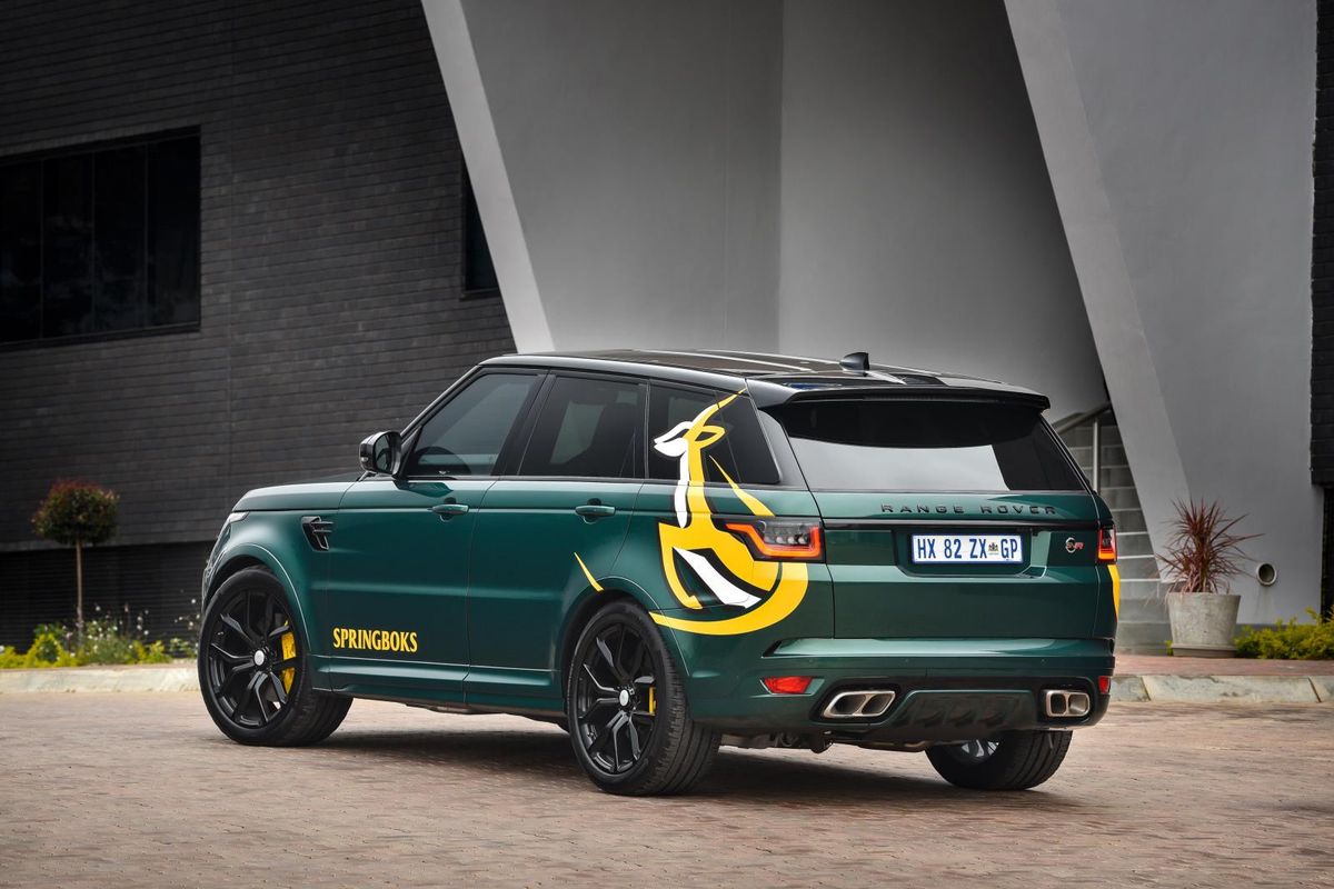 It's the Range Rover SVR Springbok Edition