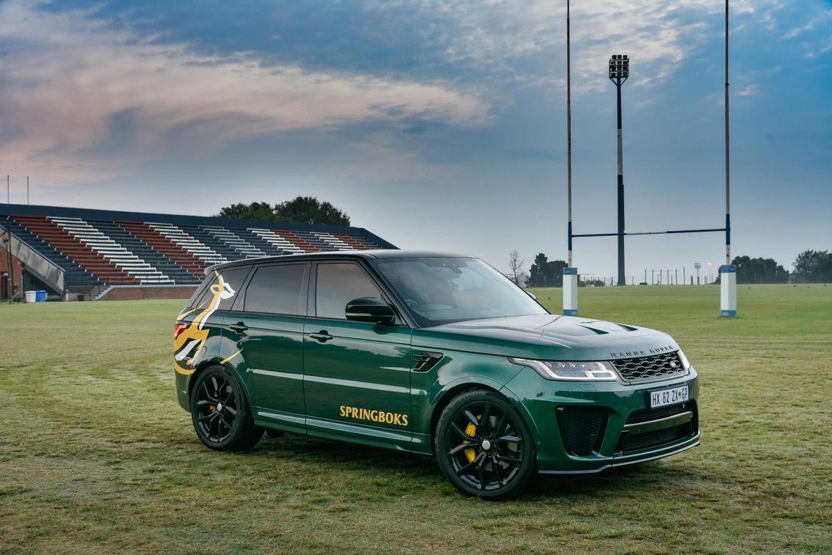 It's the Range Rover SVR Springbok Edition