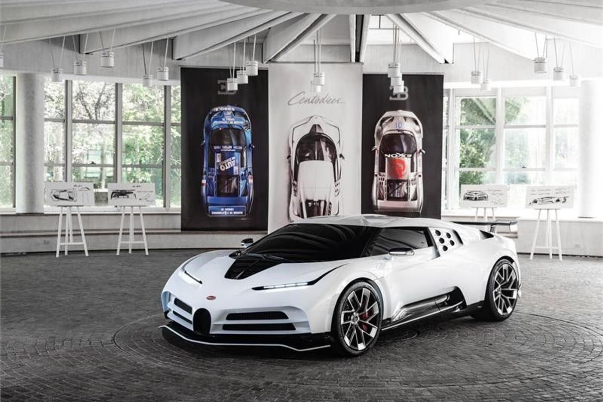 Powerful Bugatti Centodieci Revealed
