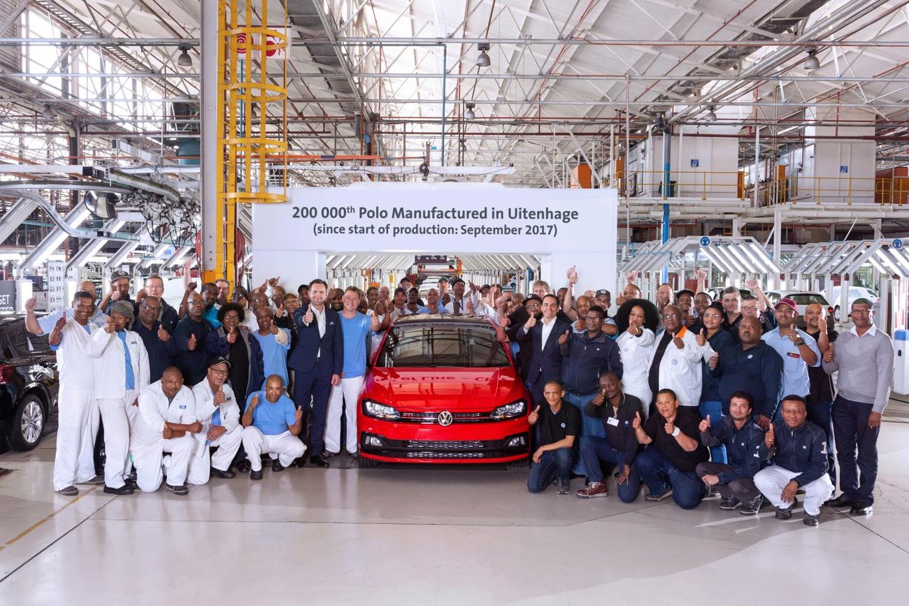 Volkswagen SA has built 200 000 new Polos