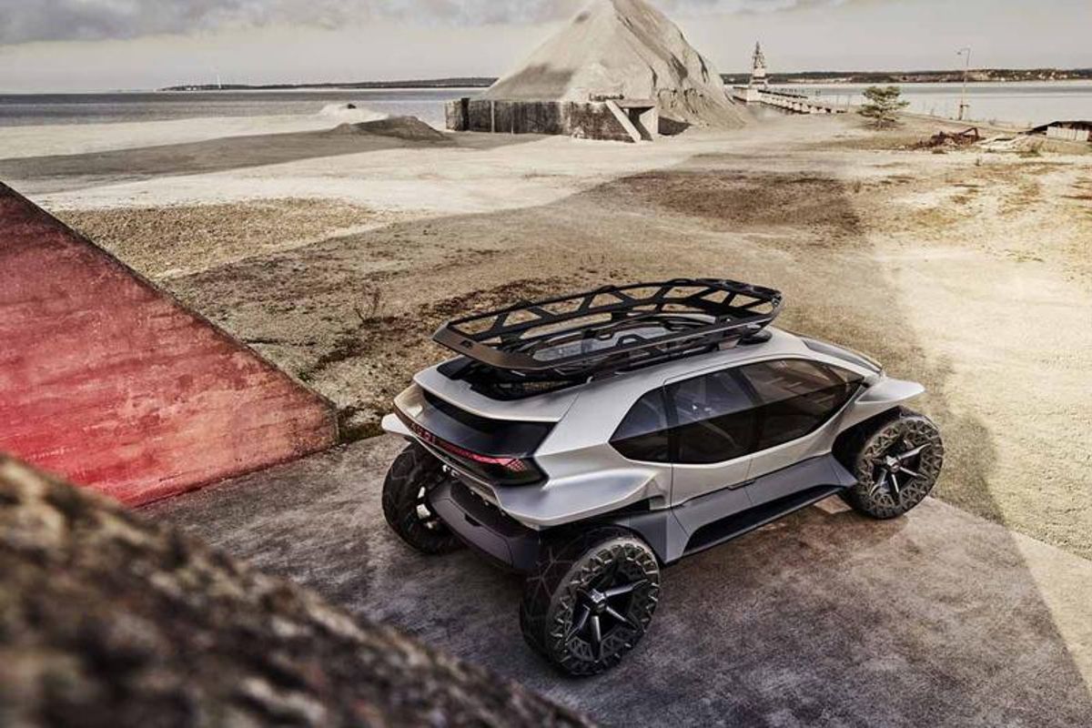 AI:Trail is Audi's Off-Road Pod Racer