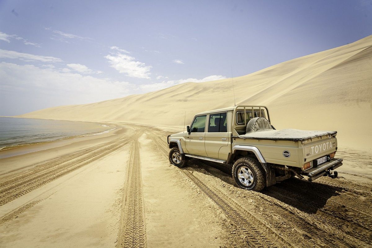 Testing the Land Cruiser Legend in Angola