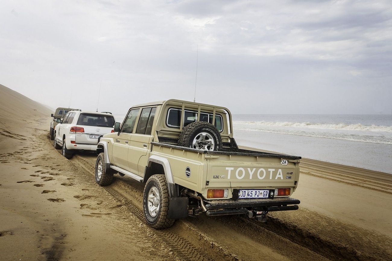 Testing the Land Cruiser Legend in Angola