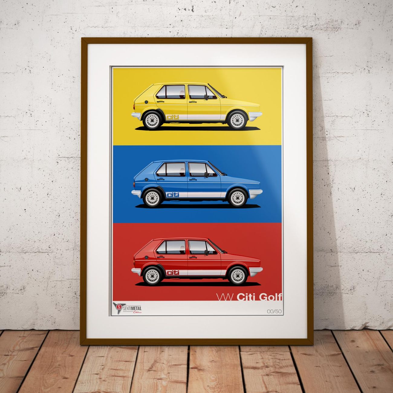 Remembering the VW Citi Golf: SentiMETAL launches new print series