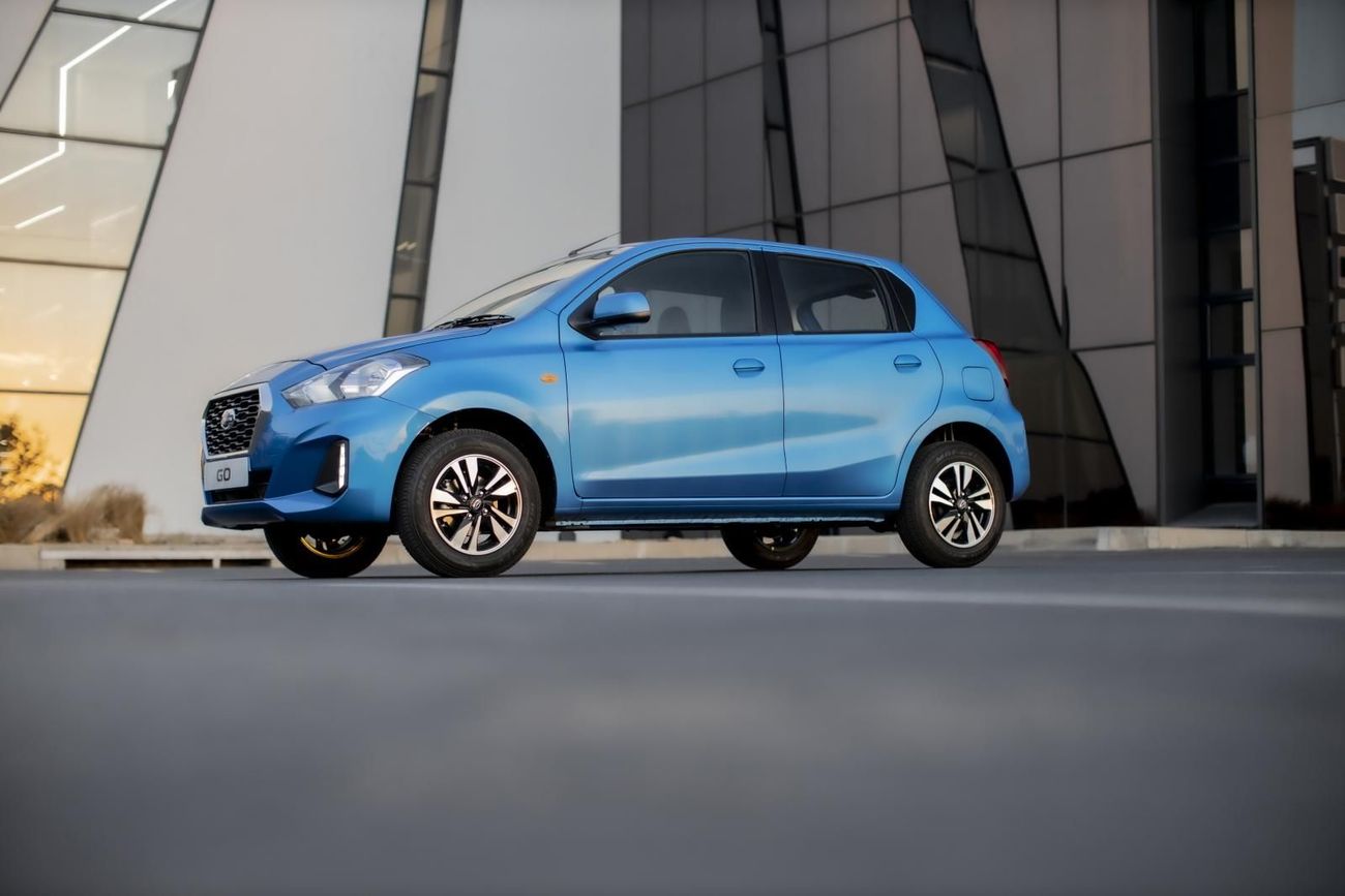 Blue Cars Datsun
