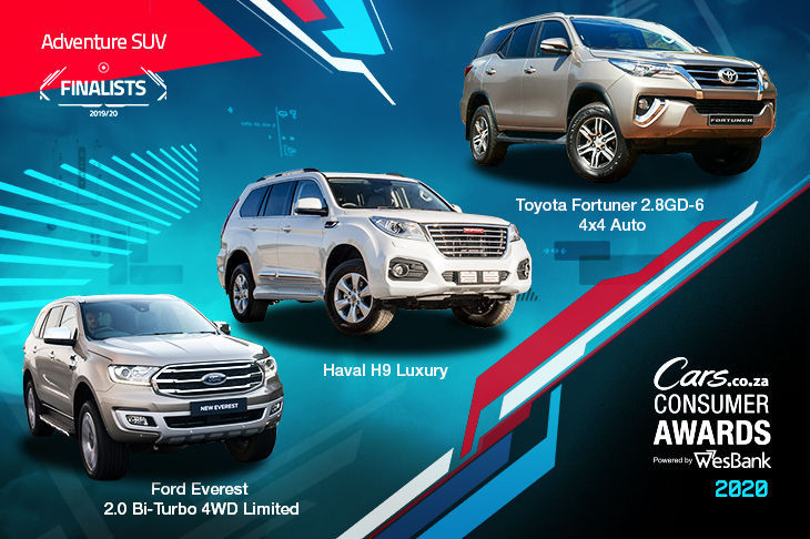 Best Adventure SUVs in SA - #CarsAwards Finalists