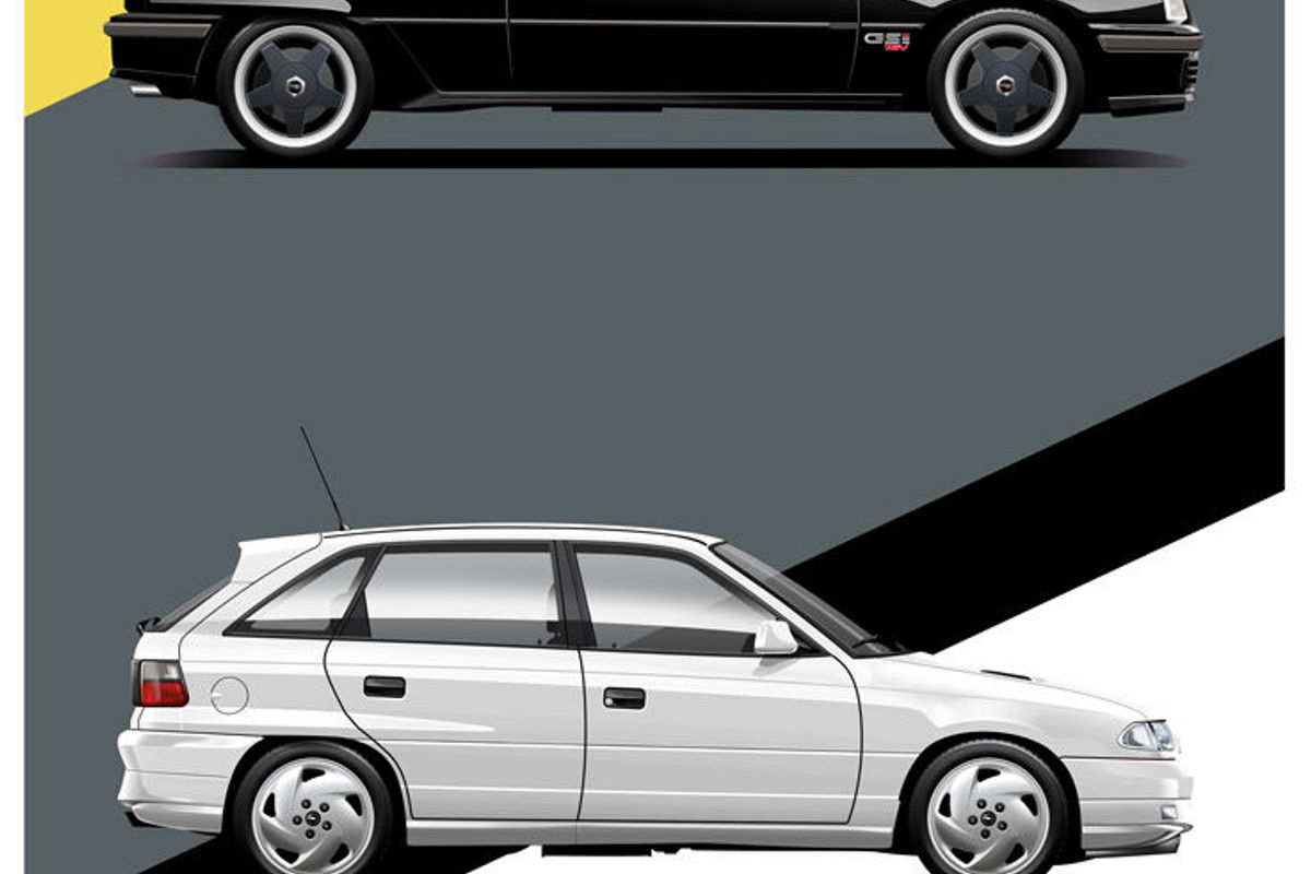 Opel SA's super hatches remembered in new SentiMETAL print