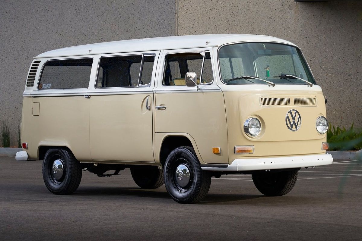 Classic 1972 VW Type 2 Bus Goes Electric