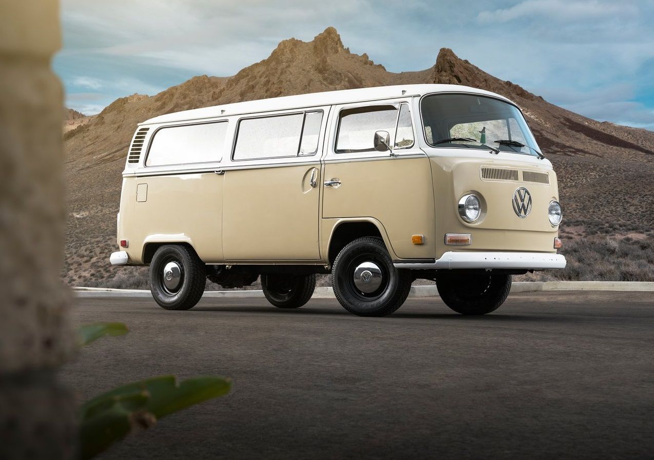 Classic 1972 VW Type 2 Bus Goes Electric