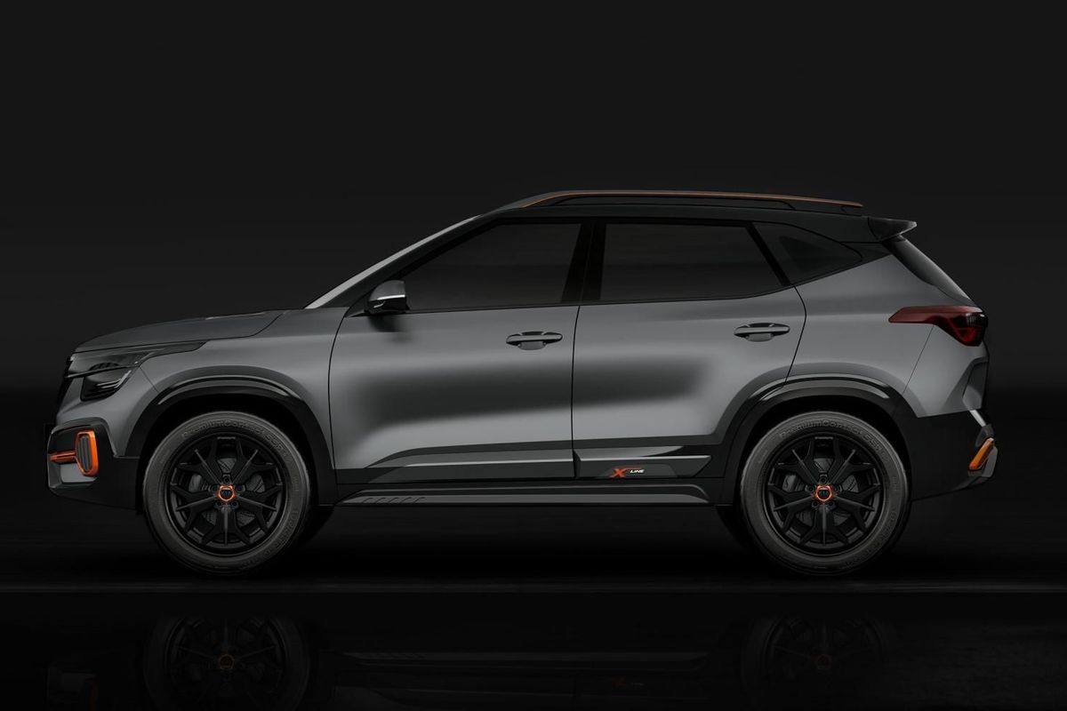 Kia Seltos X-Line Concept Showcased