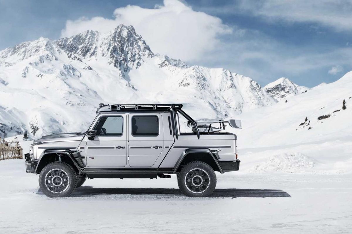 Merc G63 Double-cab with 588 kW