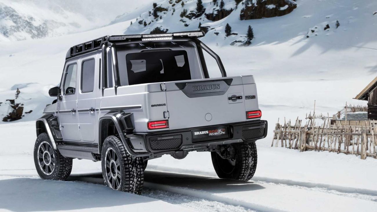 Merc G63 Double-cab with 588 kW