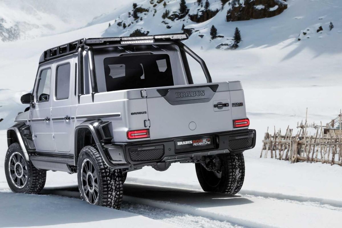 Merc G63 Double-cab with 588 kW
