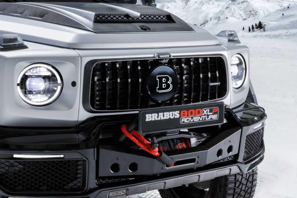 Merc G63 Double-cab with 588 kW