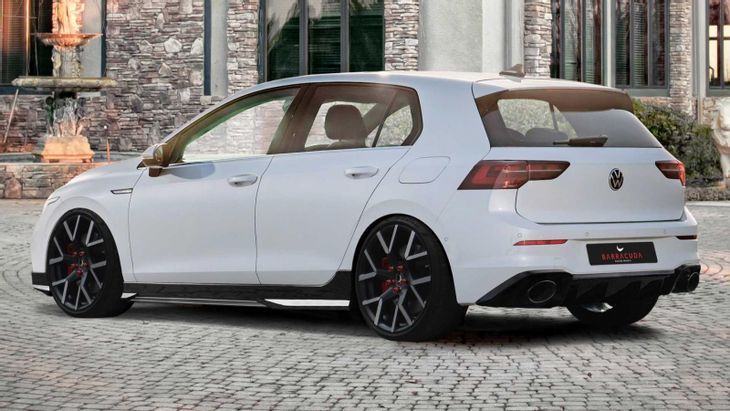 Volkswagen Golf 8 Gets Tuned