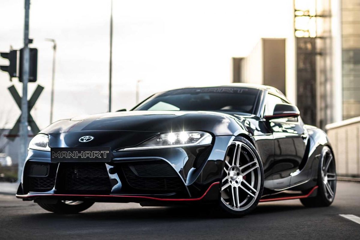 Toyota Supra Goes Stealth