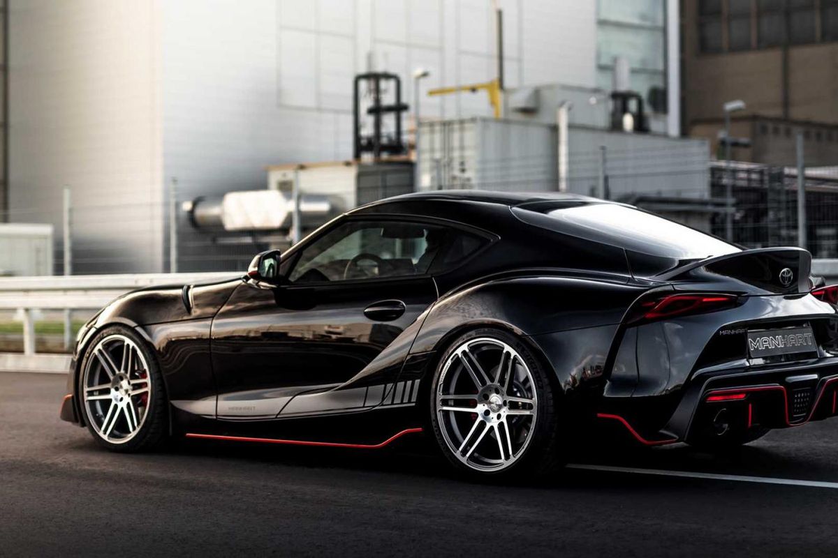 Toyota Supra Goes Stealth