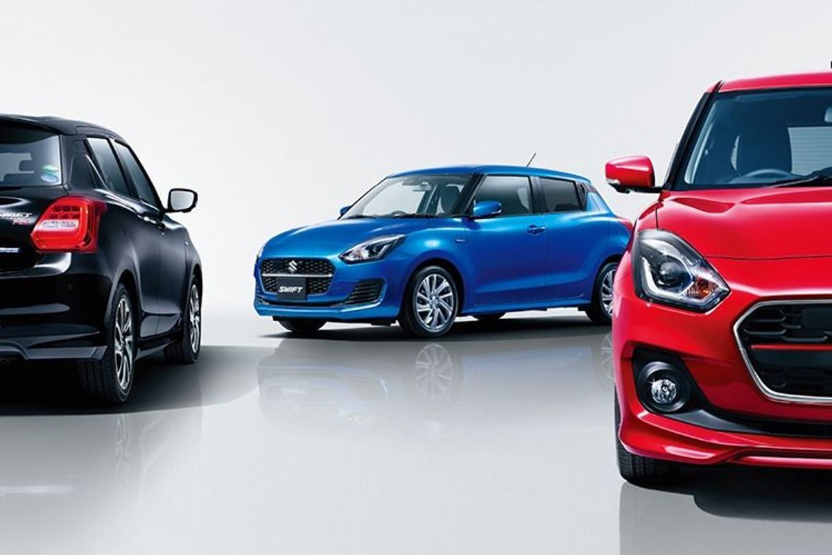 Facelifted Suzuki Swift debuts in Japan