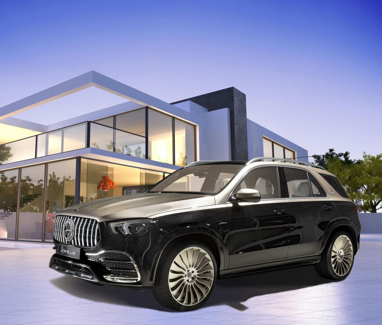 Hofele Merc GLE Brings the Bling