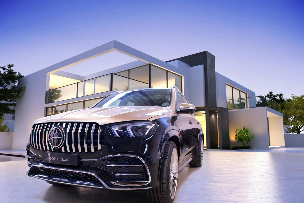 Hofele Merc GLE Brings the Bling