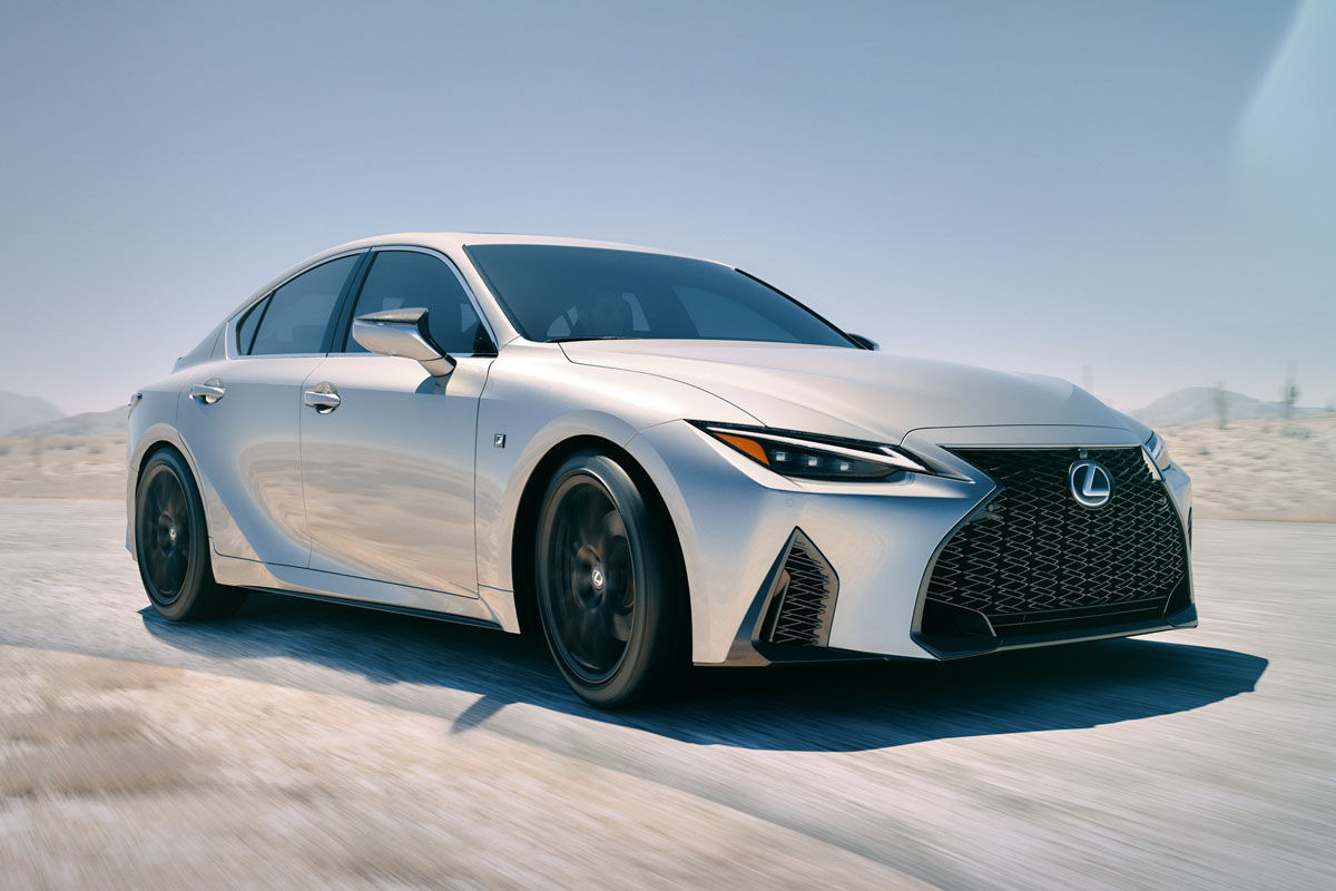 Revised Lexus IS range officially revealed